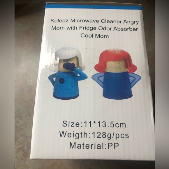 Keledz | Kitchen | H52 Keledz Angry Mom Microwave Stem Cleaner Fun Way ...